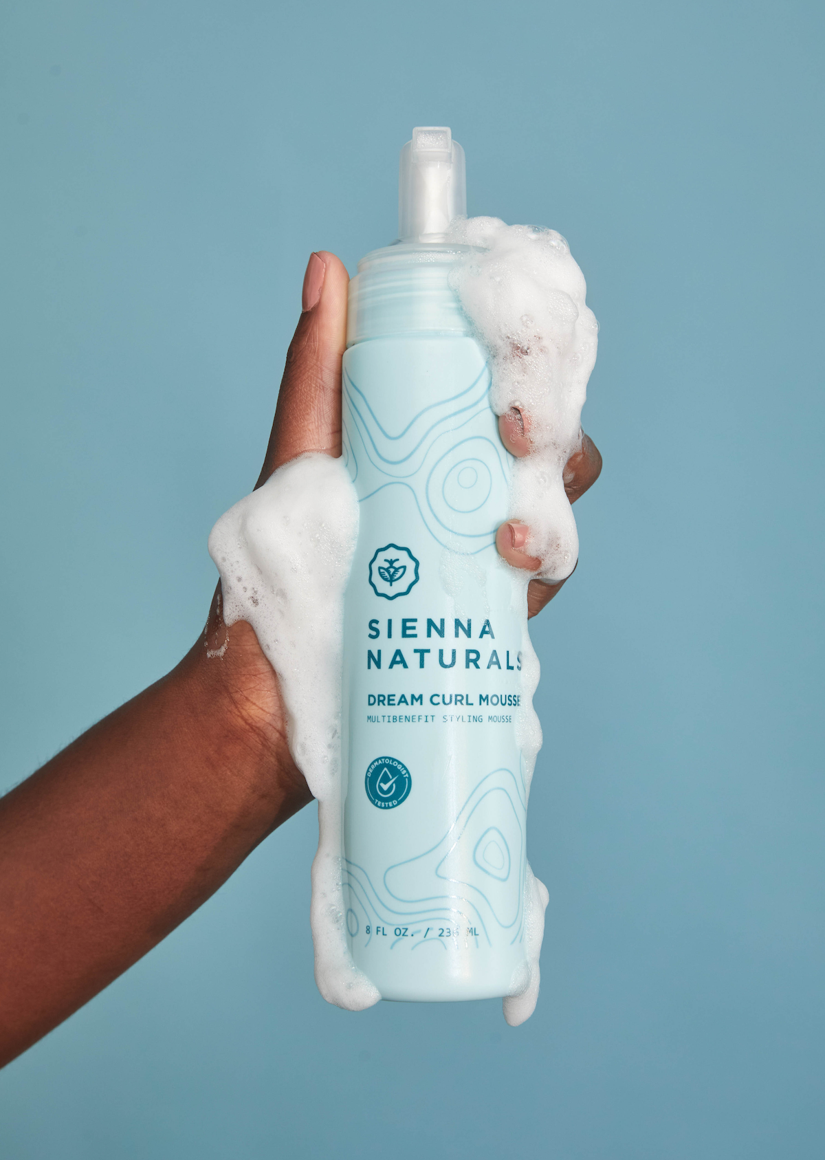 Sienna Naturals Dream Curl Mousse (Vegan, Dermatologist Approved)